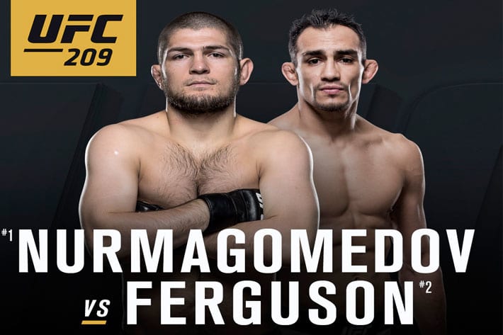 Khabib–Ferguson for interim belt at UFC 209 – Fighters Only