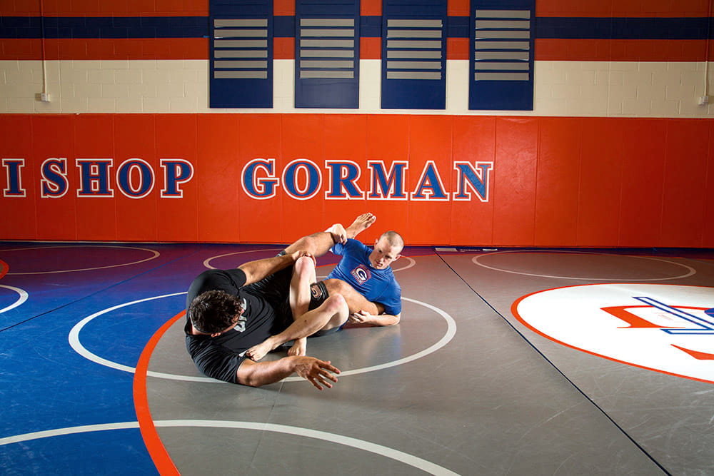 Ricky Lundell grappling technique: Airbourne heel hook – Fighters Only