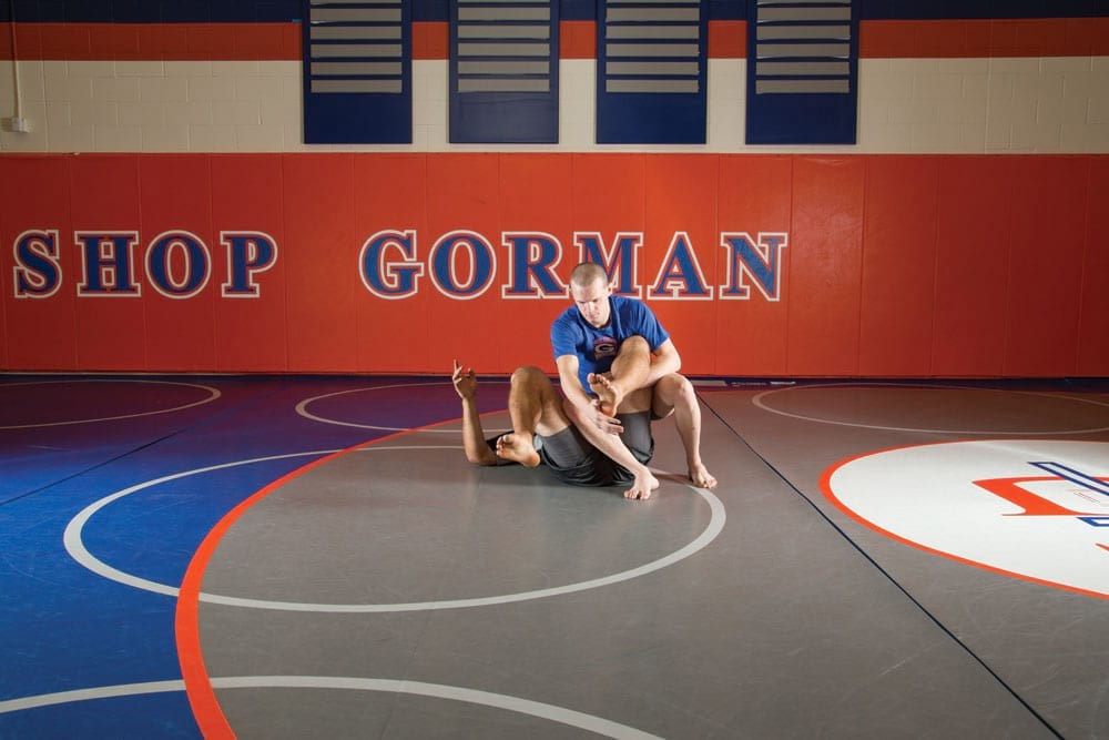 Ricky Lundell grappling technique: Inverted heel hook – Fighters Only