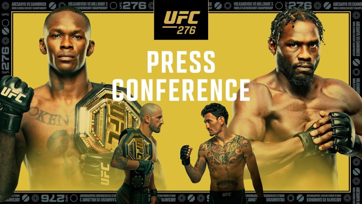 UFC 276 pre-fight press conference – LIVE! – Fighters Only