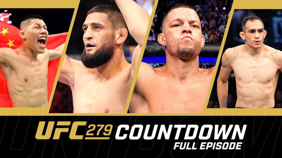 UFC 279 Countdown: Khamzat Chimaev vs. Nate Diaz, Li Jingliang vs. Tony ...