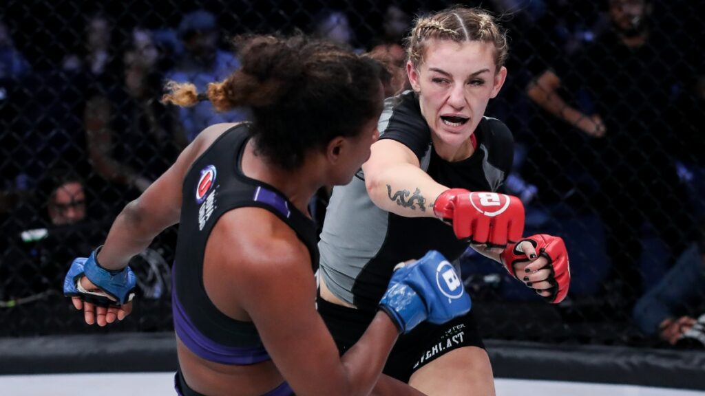 Bellator 293: Leah McCourt eyes second-round stoppage of Cat Zingano ...