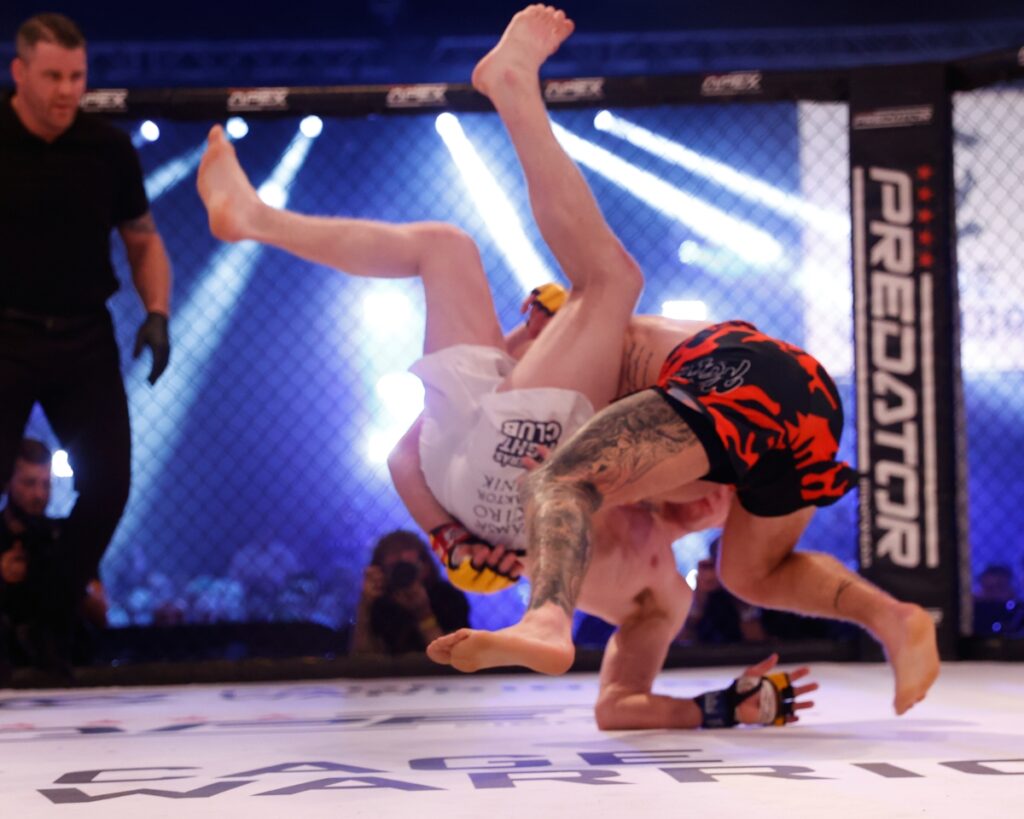 Cage Warriors 160: Tobias Harila suffers horrific injury as James ...