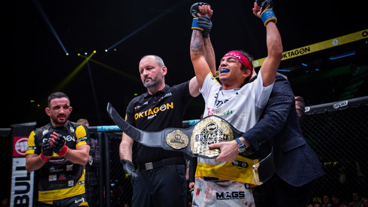 Oktagon 48: Elias Garcia crowned flyweight champ after Aaron Aby ...
